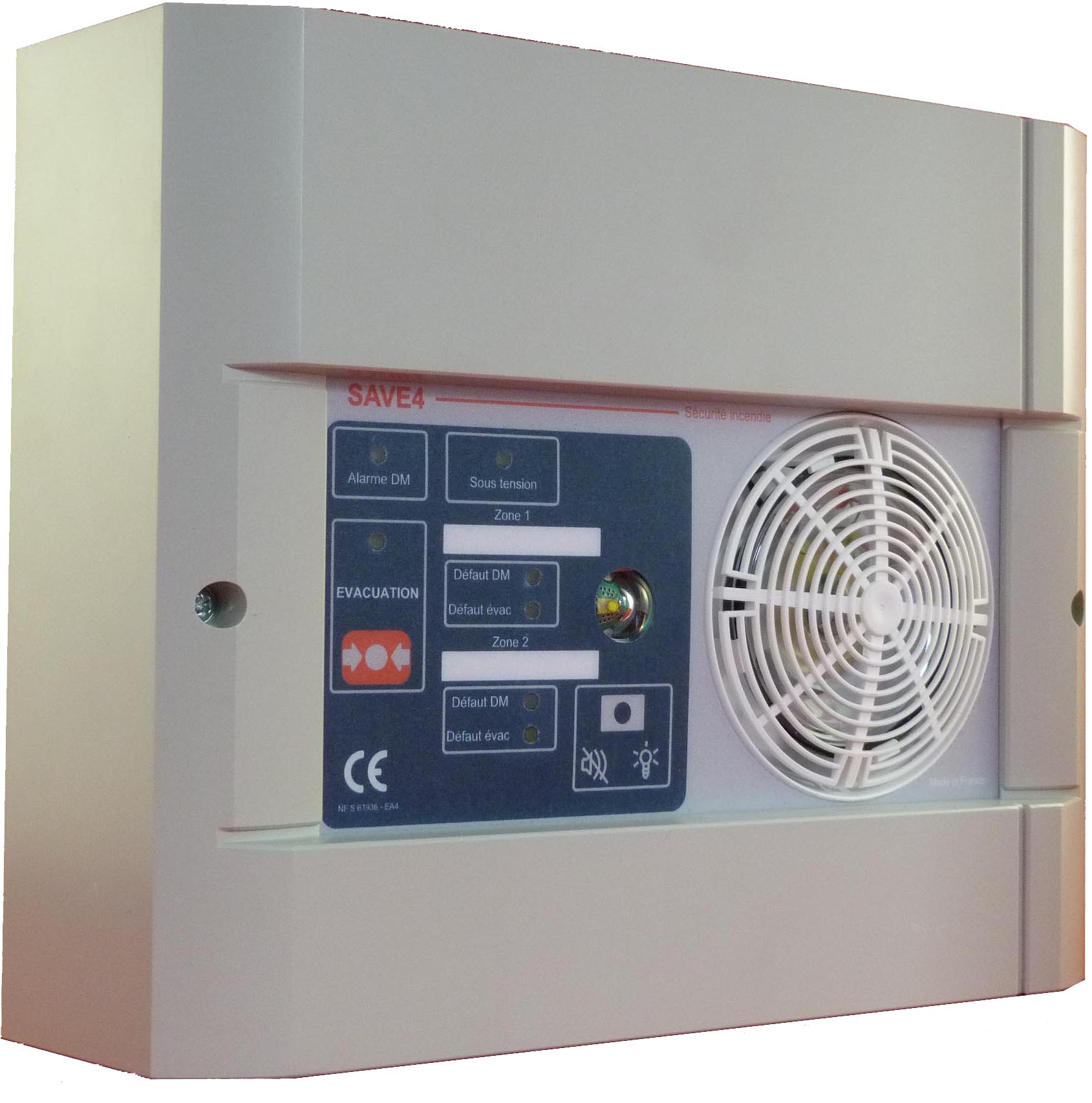 Alarme incendie alpha type 4 - DPI Sécurité - entreprise Patrick Denizot